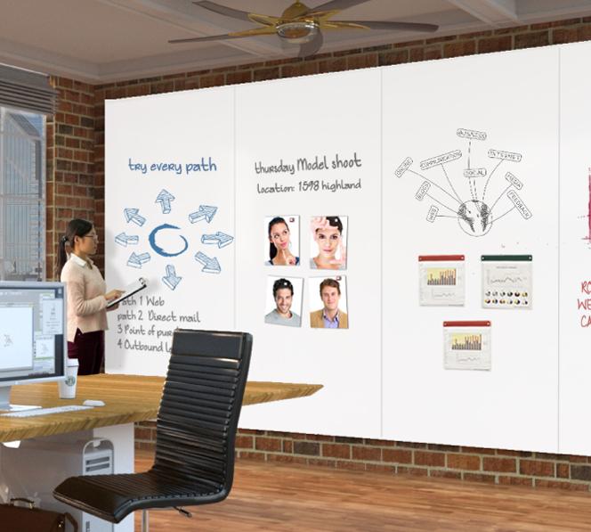 Frameless Whiteboard Wall Panels – The Whiteboard Shop