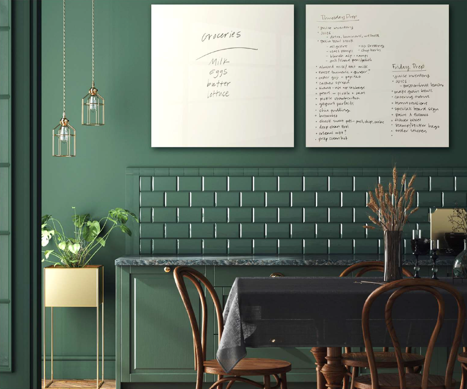 Floating Magnetic Glass Whiteboard 900 x 600mm – The Whiteboard Shop