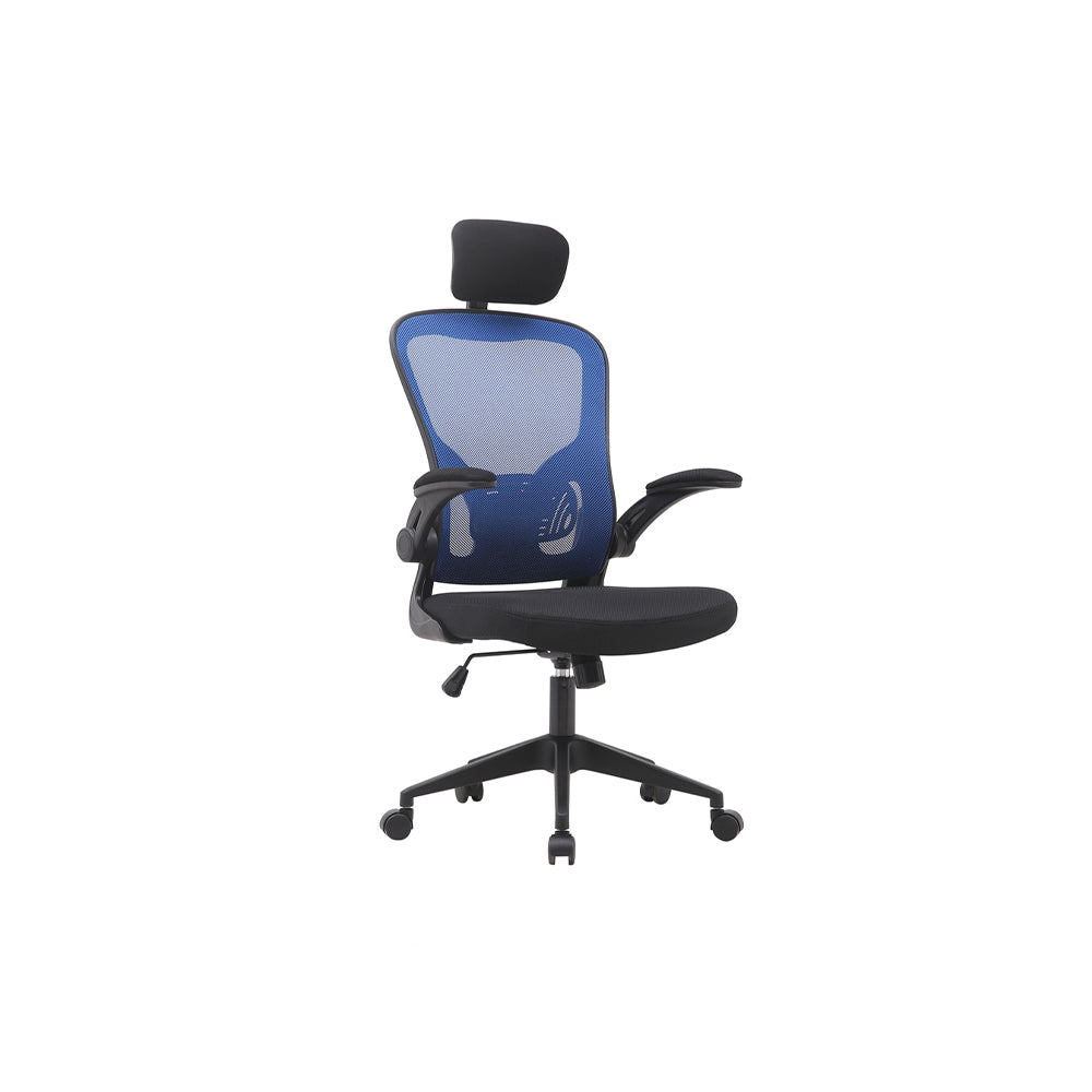 Jackson High Back Mesh Chair - Blue – The Whiteboard Shop
