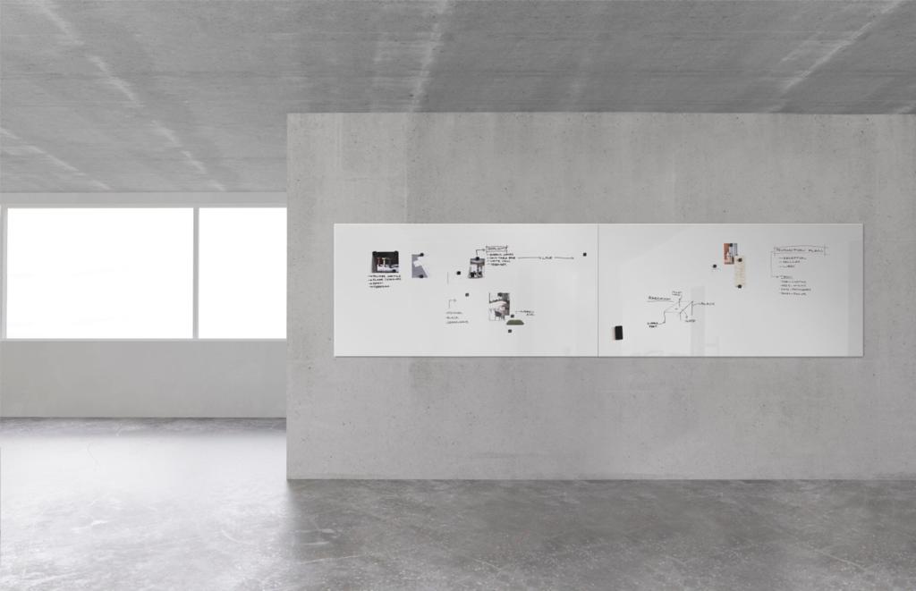 Floating Magnetic Glass Whiteboard 1800 x 1200mm – The Whiteboard Shop