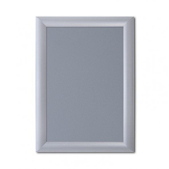 Econo poster frame A0 with round chrome corner. – The Whiteboard Shop