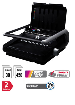 GBC CombBind C366 Comb Binder – The Whiteboard Shop