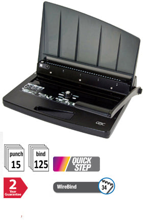 GBC WireBind W15 Wire Binder 125 Pages – The Whiteboard Shop